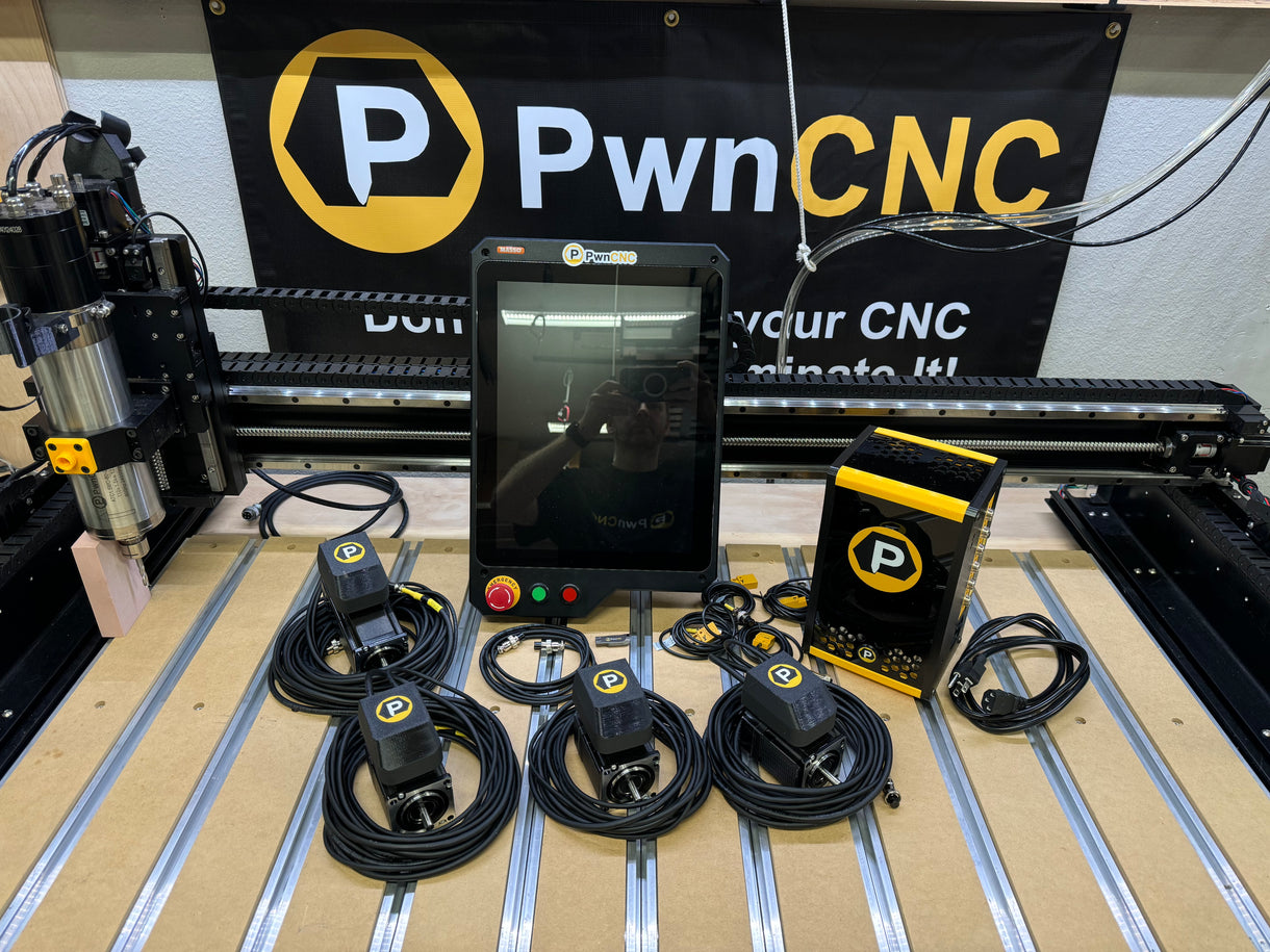 PwnCNC Conversion Kit featuring the Masso Touch Controller