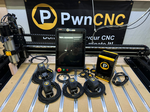 PwnCNC Conversion Kit featuring the Masso Touch Controller